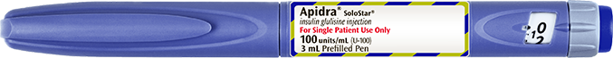 Apidra® (insulin glulisine injection) 100 Units/mL | Insulin Glulisine